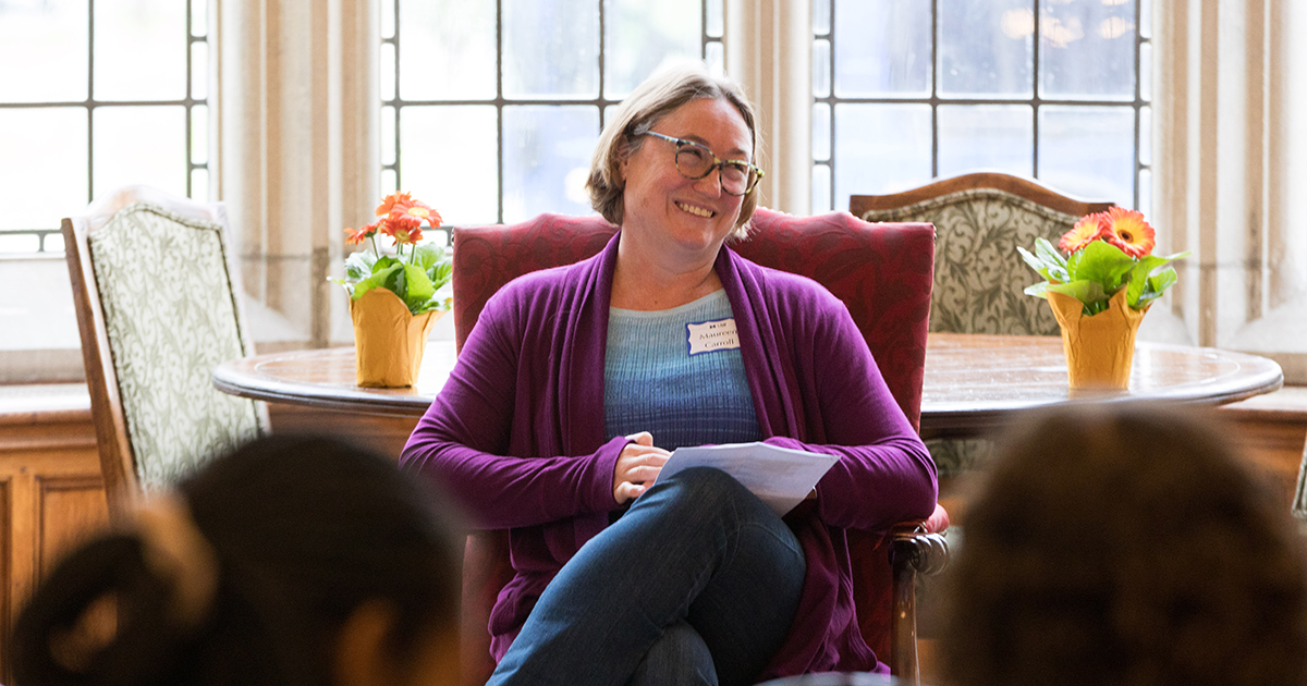 Maureen Carroll to Students: Don’t Forget to Be a Person | University ...